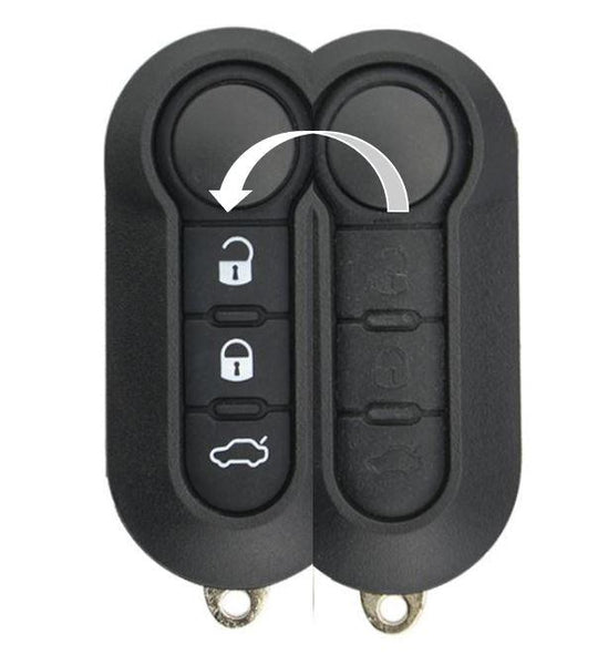 Key Buttons (White Symbols) Fiat 6000628384 500 Abarth Punto ...