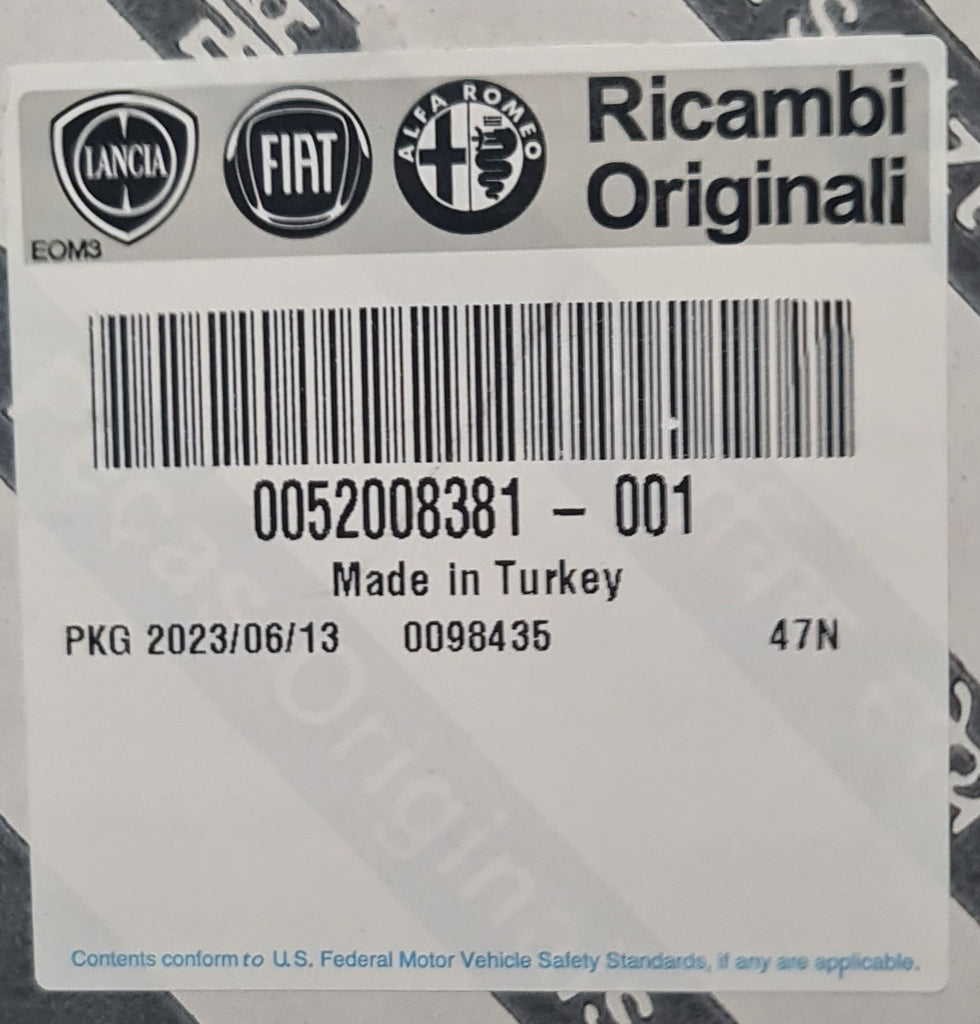 Intercooler / Turbo Pipe - Fiat Doblo 52008381 – Partsworld-UK
