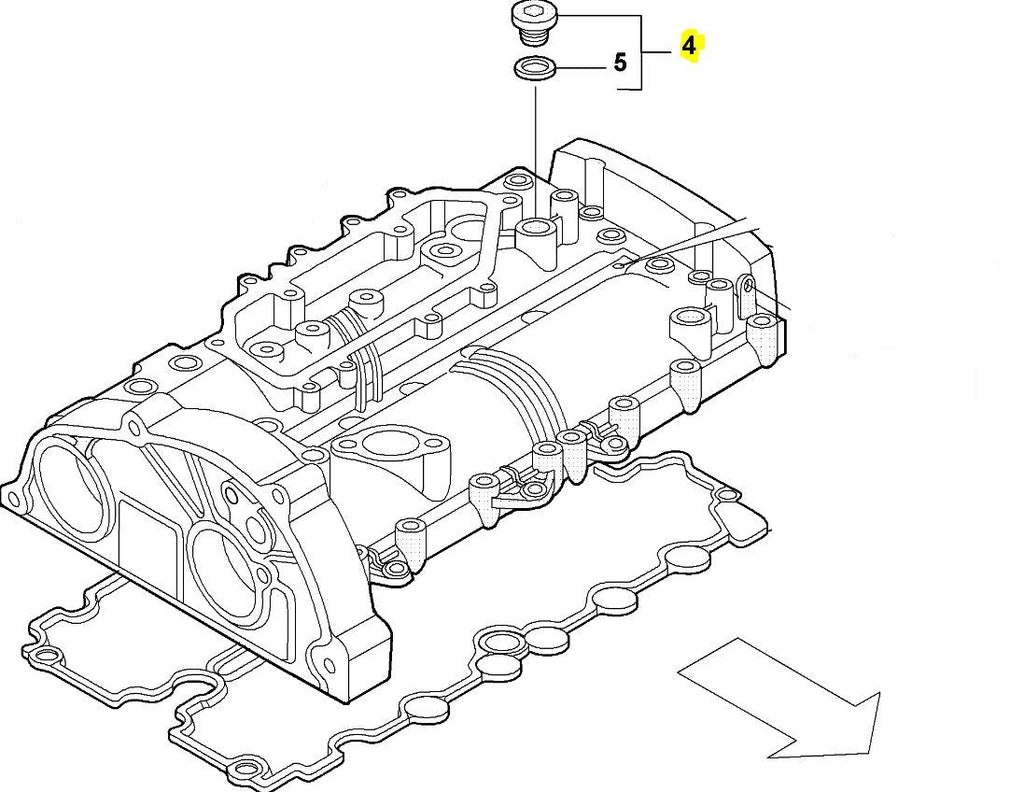 Cylinder Head Plug - Fiat Ducato 504016052 – Partsworld-UK