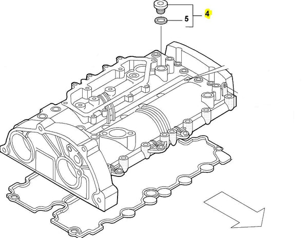 Cylinder Head Plug - Fiat Ducato 504016052 – Partsworld-UK