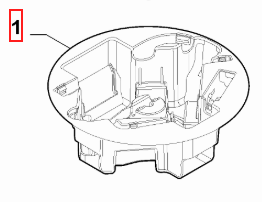 Spare Wheel Tool Container/Tray - Fiat Panda Hybrid – Partsworld-UK