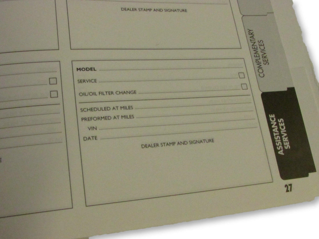 Warranty & Service Book - Fiat Professional 53008590 – Partsworld-UK