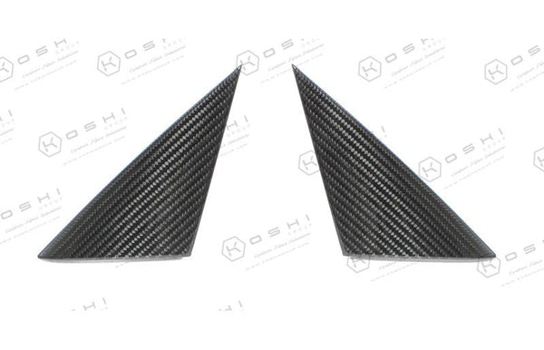 Koshi Carbon Fibre External Door Triangles - Brera – Partsworld-UK